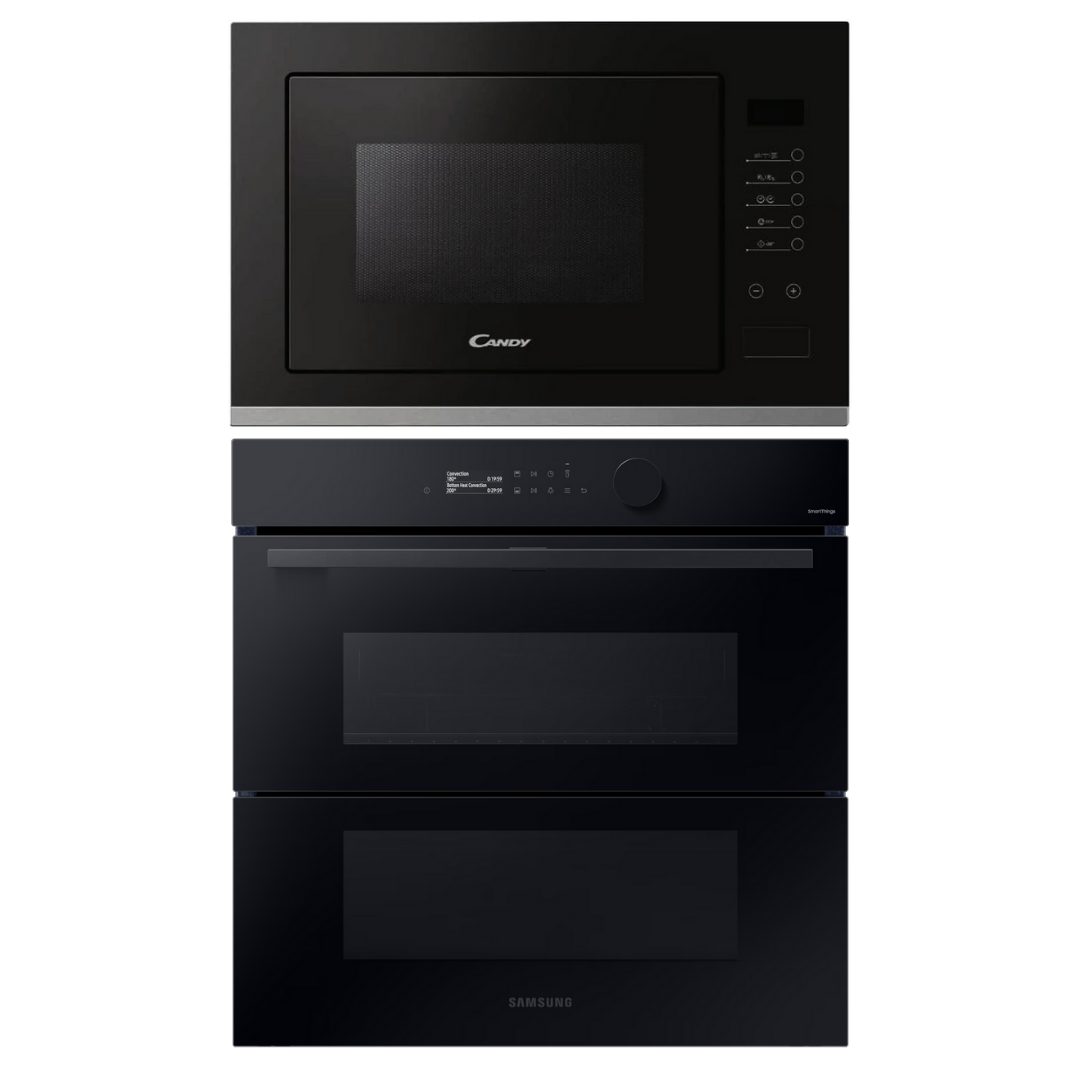 Pack Samsung Dual Cook Flex y Microondas Candy diseño Italiano – Nati ...